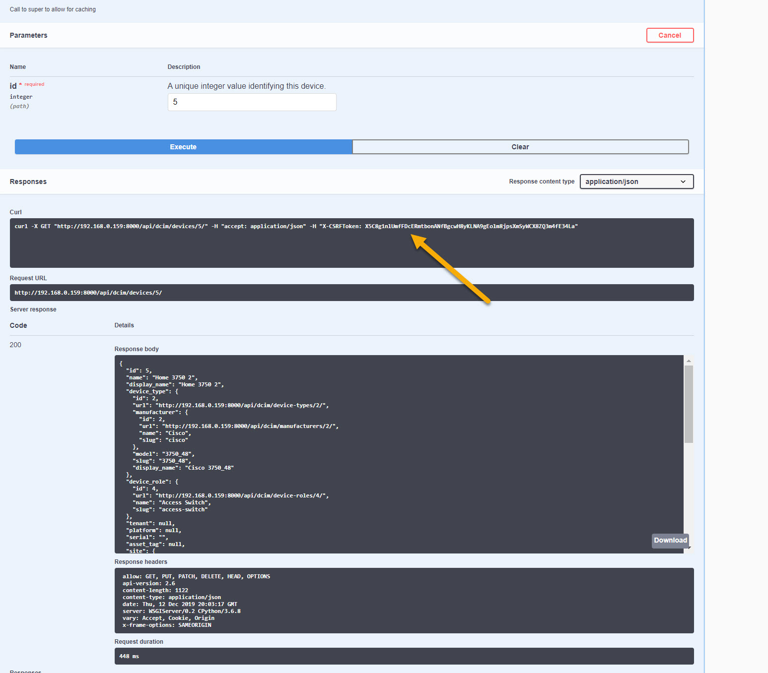 My First Rest Api Work With Python Network To Code