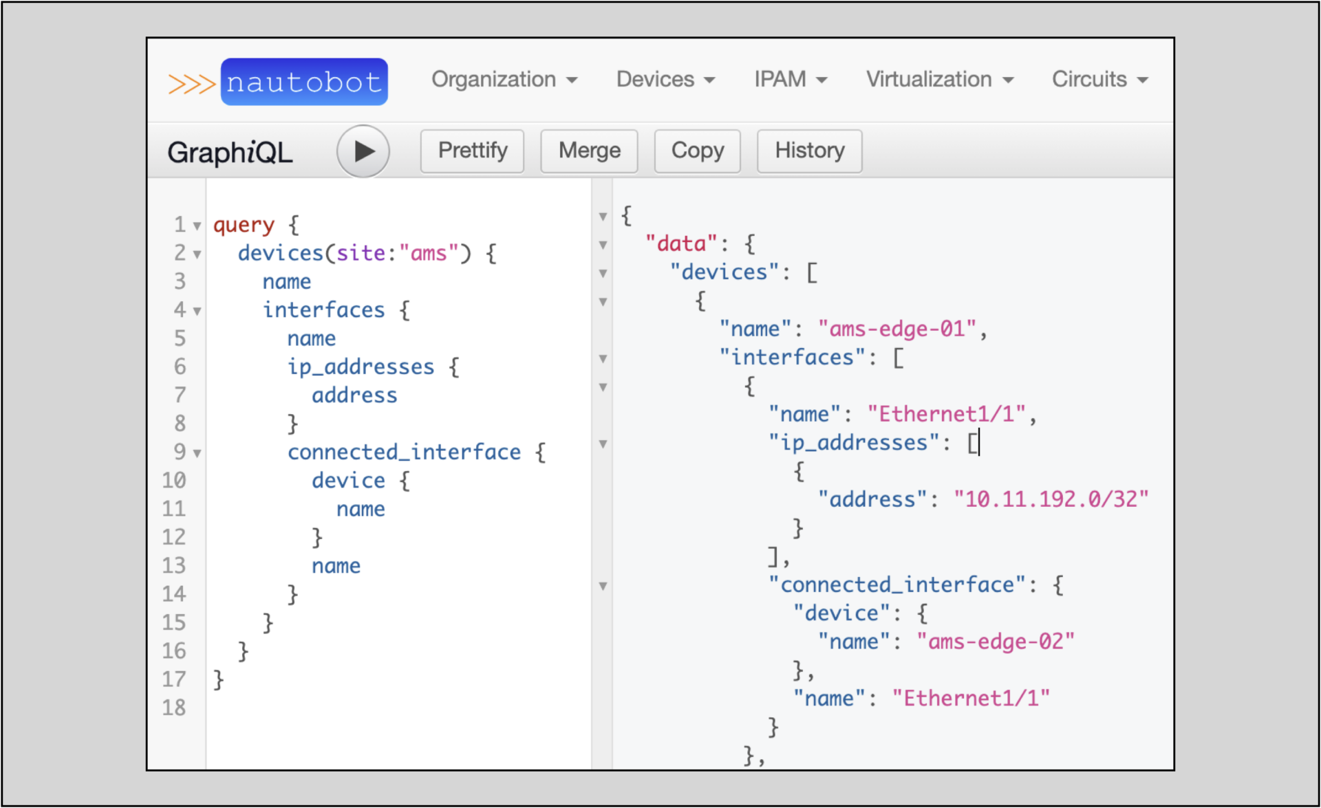 Leveraging the Power of GraphQL with Nautobot - Network to Code