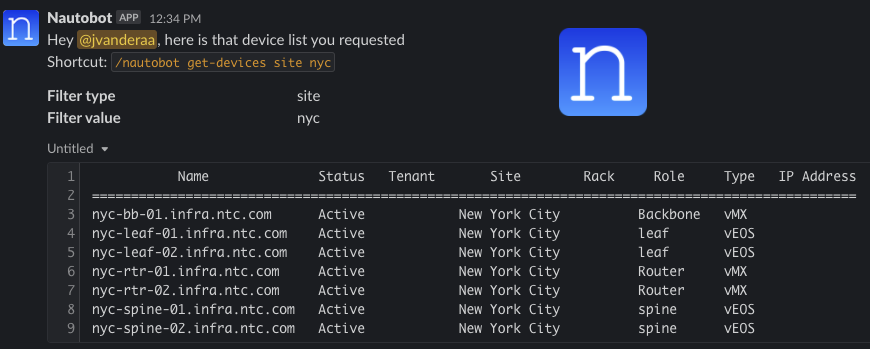 Creating Custom Chat Commands Using Nautobot Chatops Network To Code