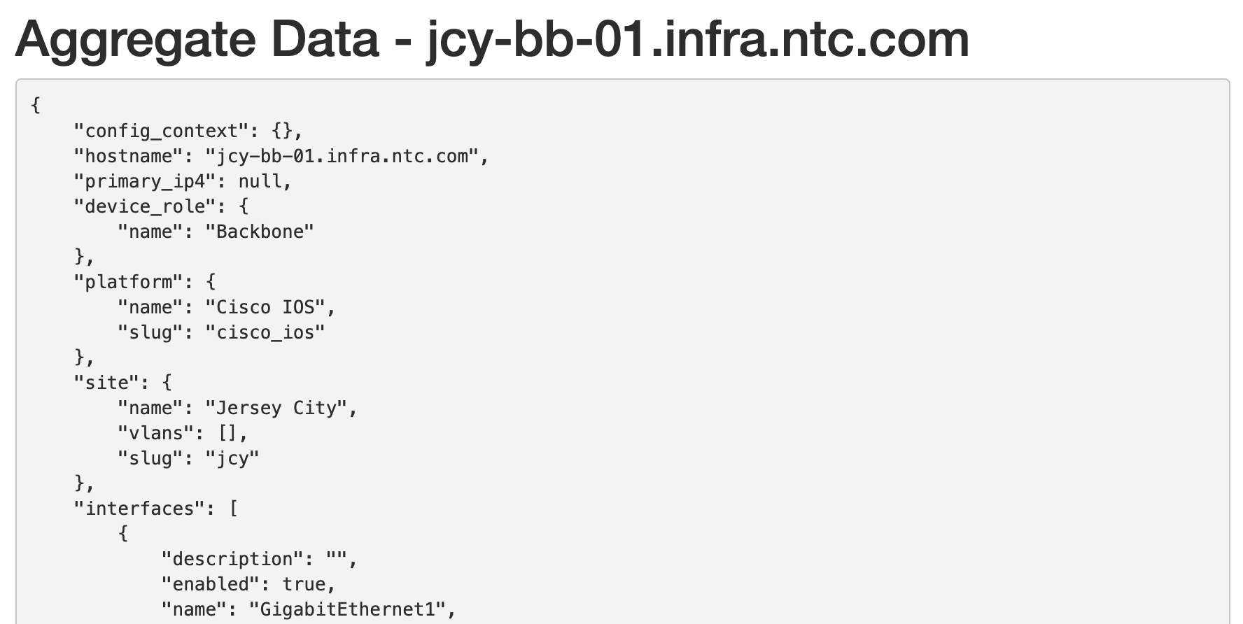 Nautobot Golden Config Overview - Network to Code