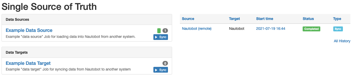 Nautobot Plugin Single Source Of Truth Ssot Network To Code