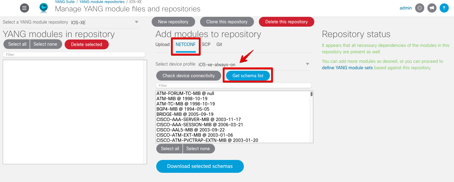 Using Cisco Yang Suite To Build Restconf Requests Network To Code