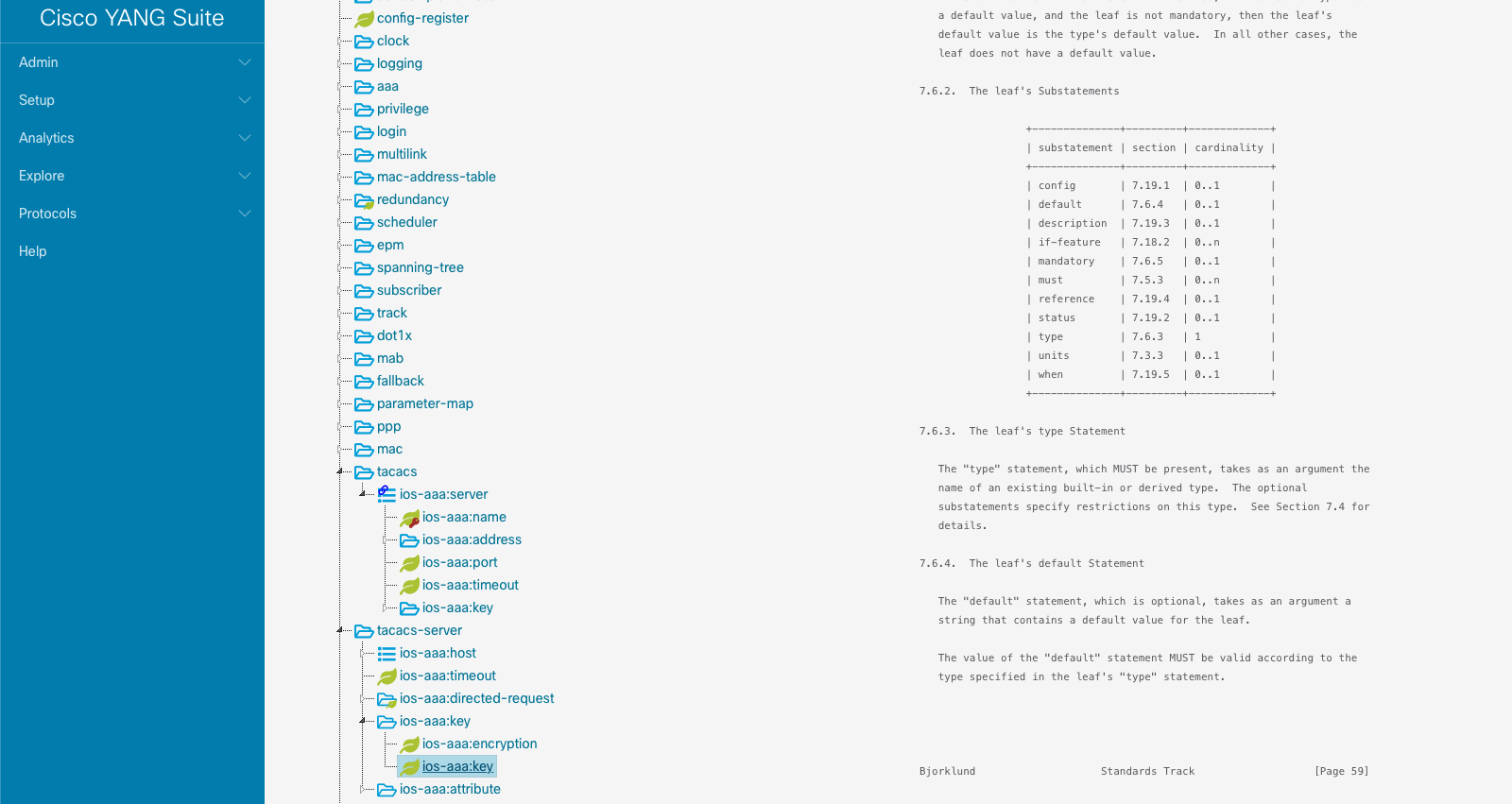 Using Cisco YANG Suite to Build RESTCONF Requests - Network to Code