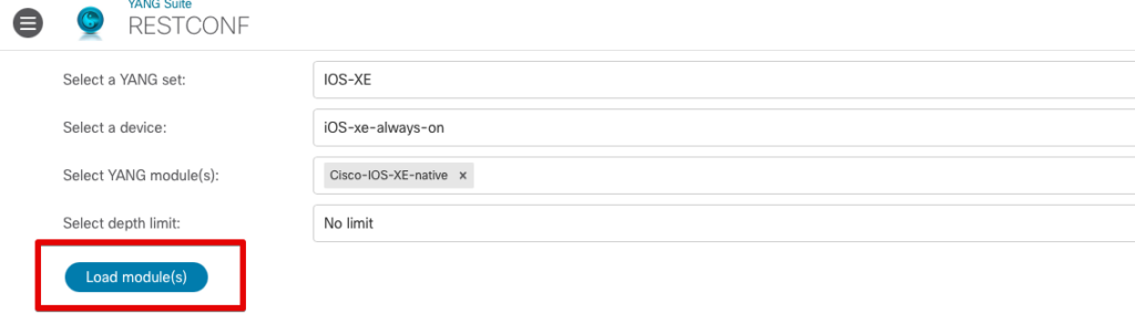 Using Cisco YANG Suite to Build RESTCONF Requests - Network to Code