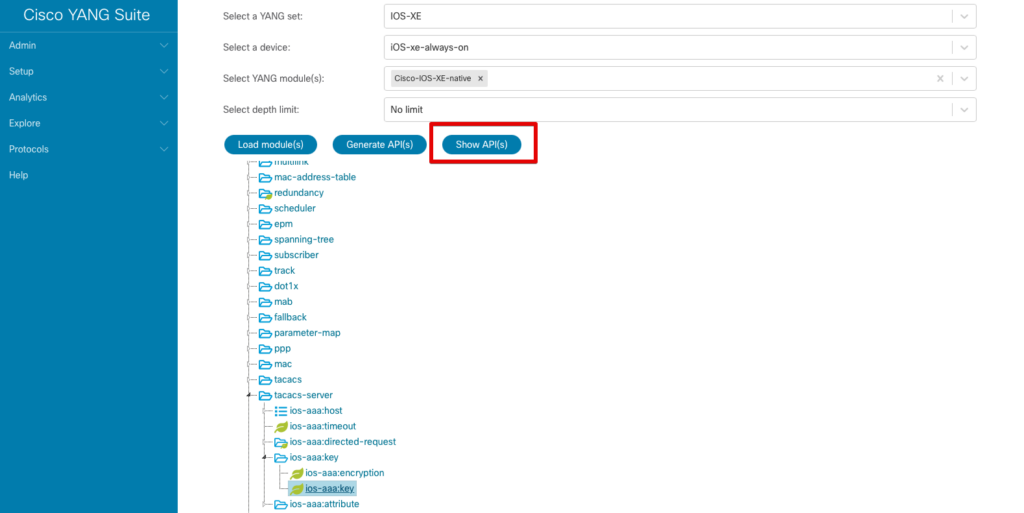 Using Cisco YANG Suite to Build RESTCONF Requests - Network to Code