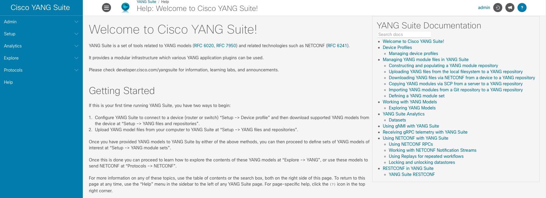 Using Cisco YANG Suite to Build RESTCONF Requests - Network to Code