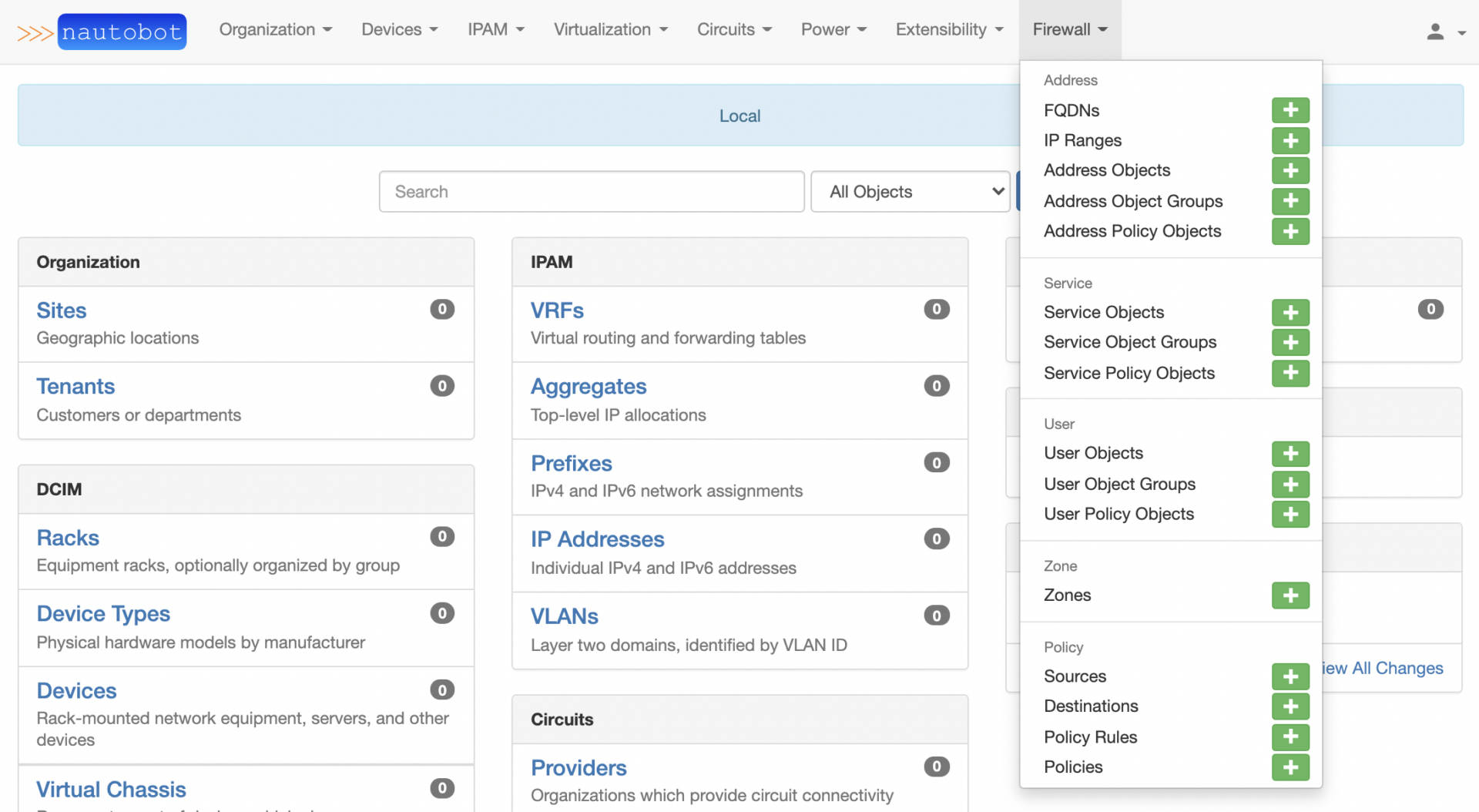 Nautobot Firewall Models - Network to Code